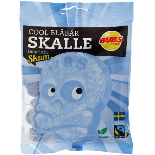 Bubs Cool Bluberry Skull Foam Minis 90g – Norwegian Market