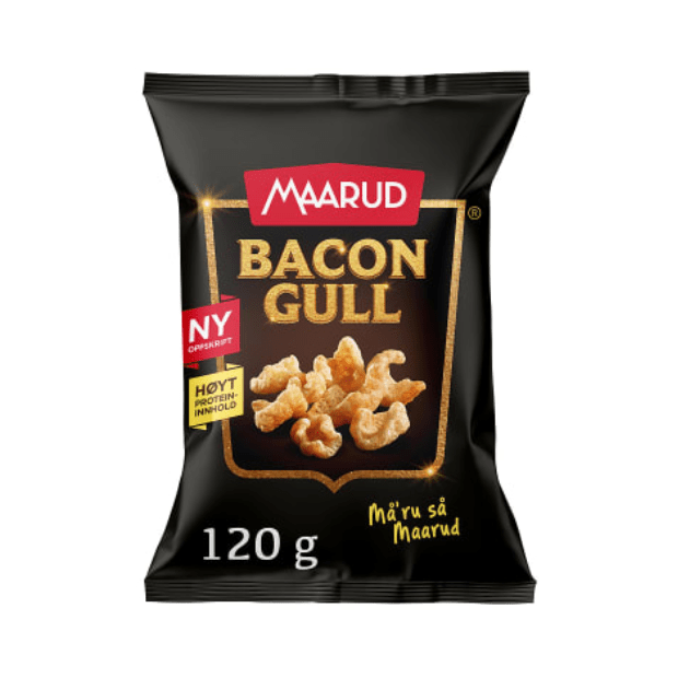 Bacon Chips 120g (Maarud) – Norwegian Bacongull – Norwegian Market