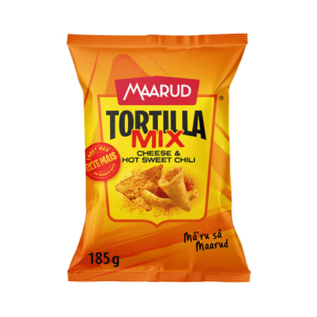Maarud Tortilla Mix Cheese & Sweet Chili 185g – Norwegian Market