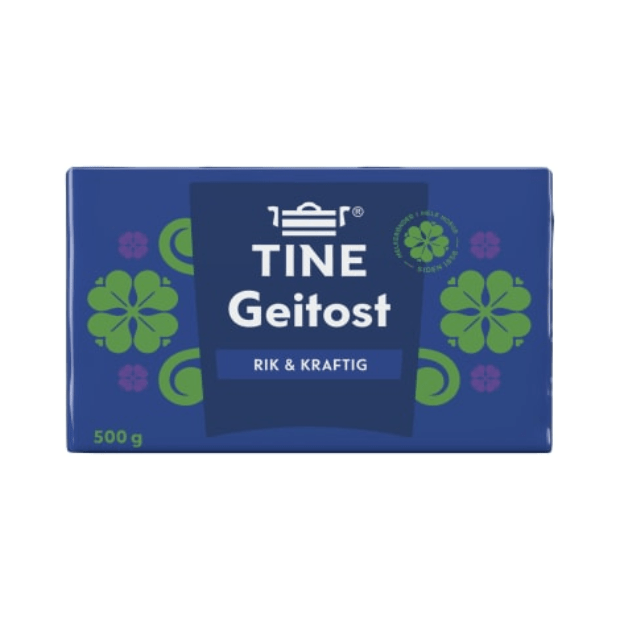 Real Goat Cheese Fg33 500g Tine - Geitost Ekte Fg33 – Norwegian Market